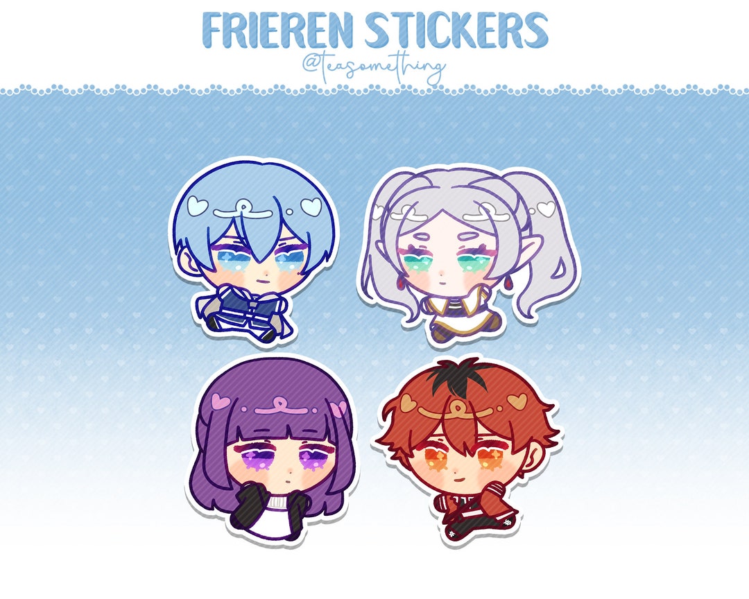 Frieren Stickers - Etsy