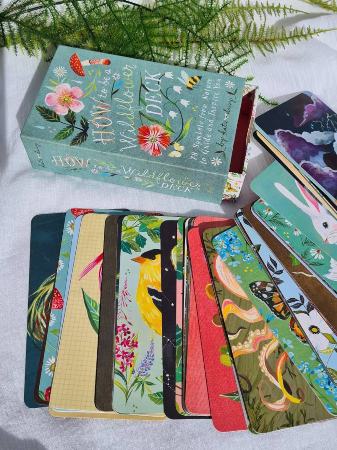 How To Be A Wildflower Oracle Deck By Katie Daisy Etsy