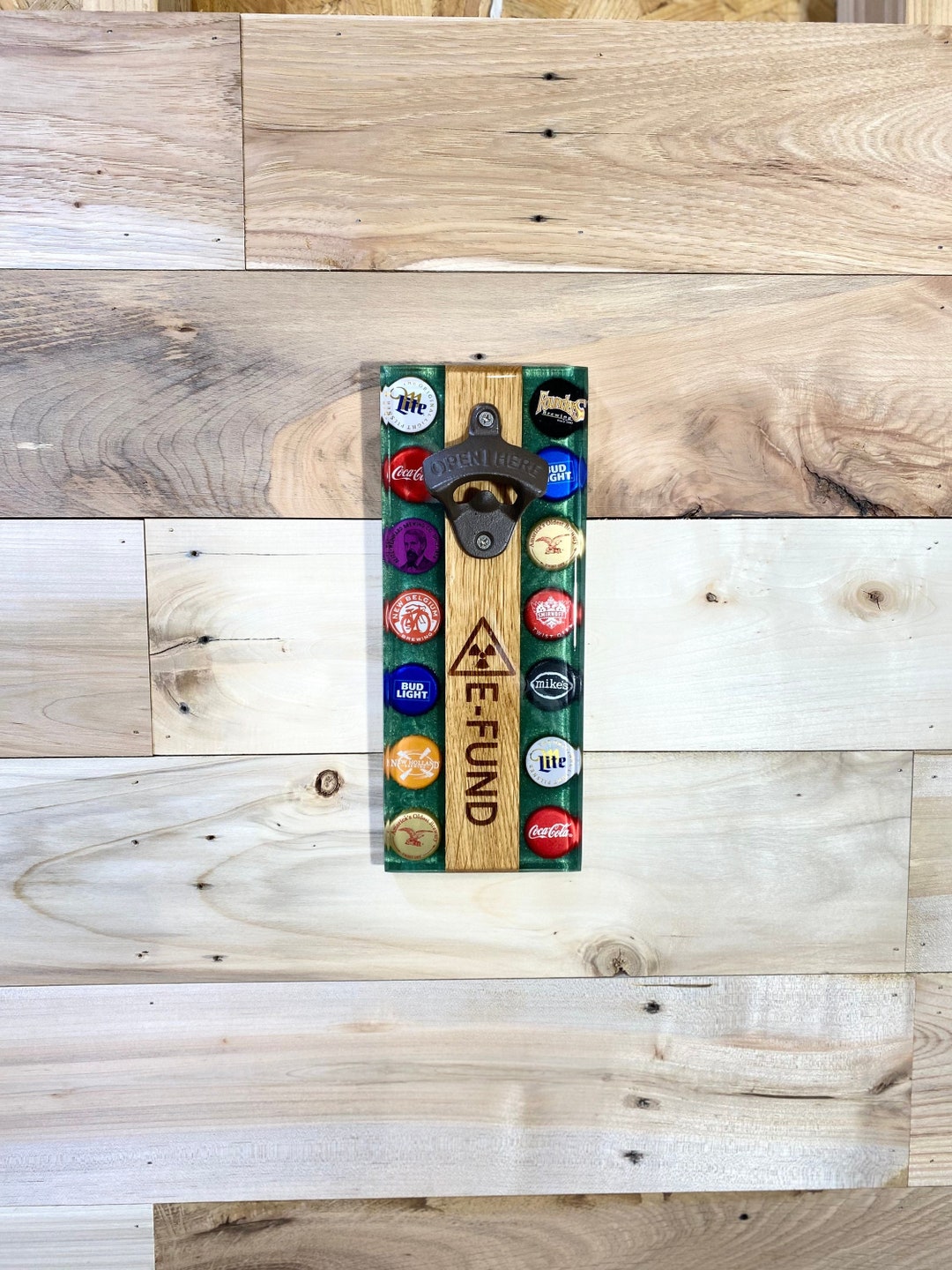 Fallout Themed Bottle Cap Magnetic Bottle Opener | Fallout Decor | Man ...