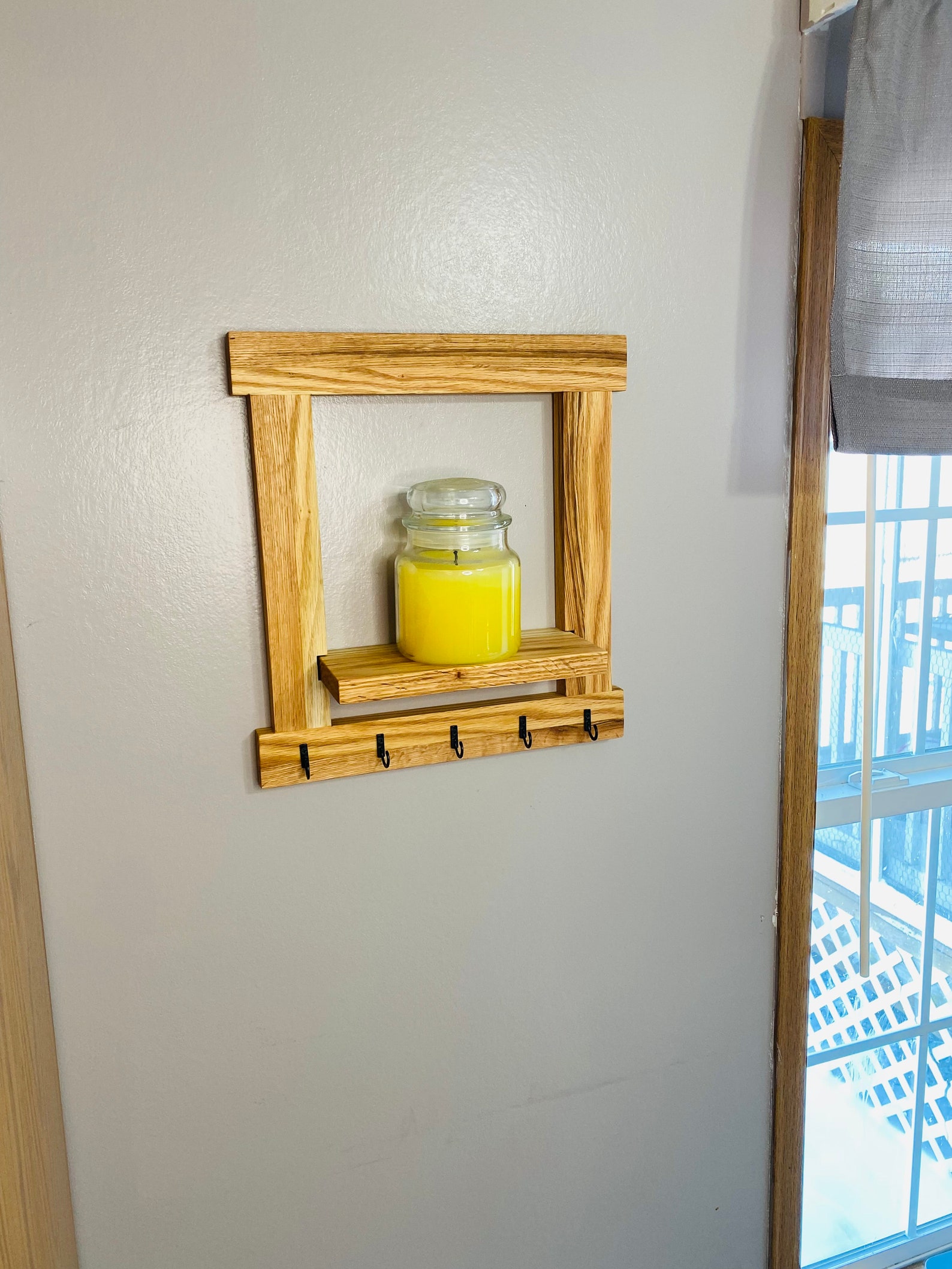 Picture Frame Floating Shelf | Plant Shelf | Key Holder Shelf ...