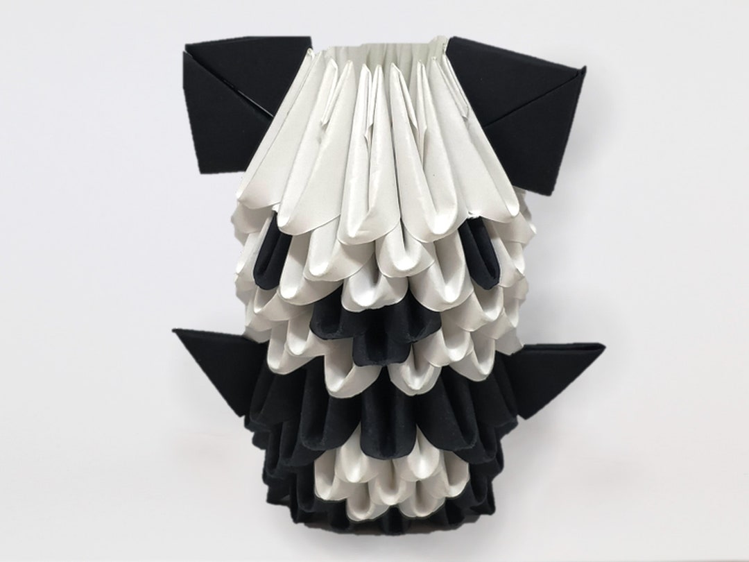 Panda - 3D Origami DIY - Etsy