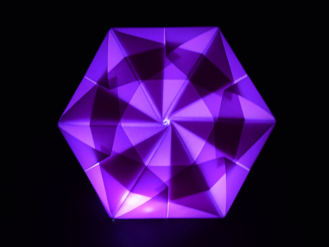 Origami Light Night - Diamond - Etsy