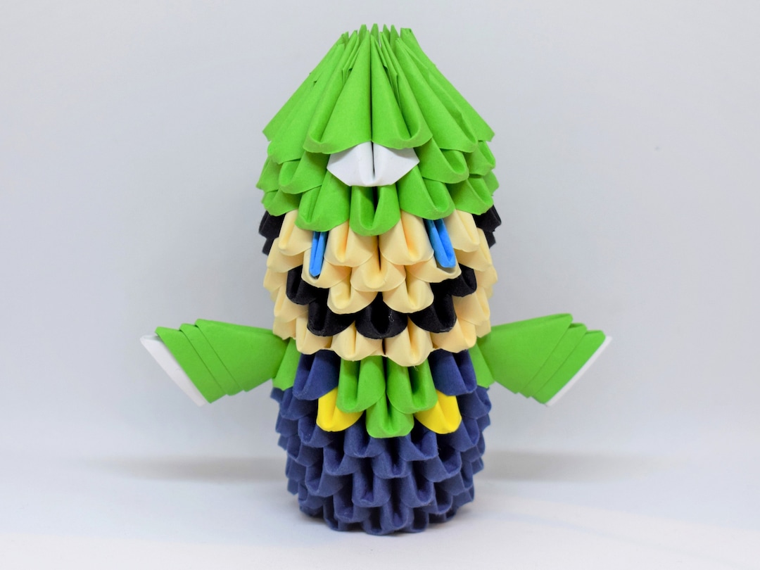 Luigi - 3D Origami DIY - Etsy