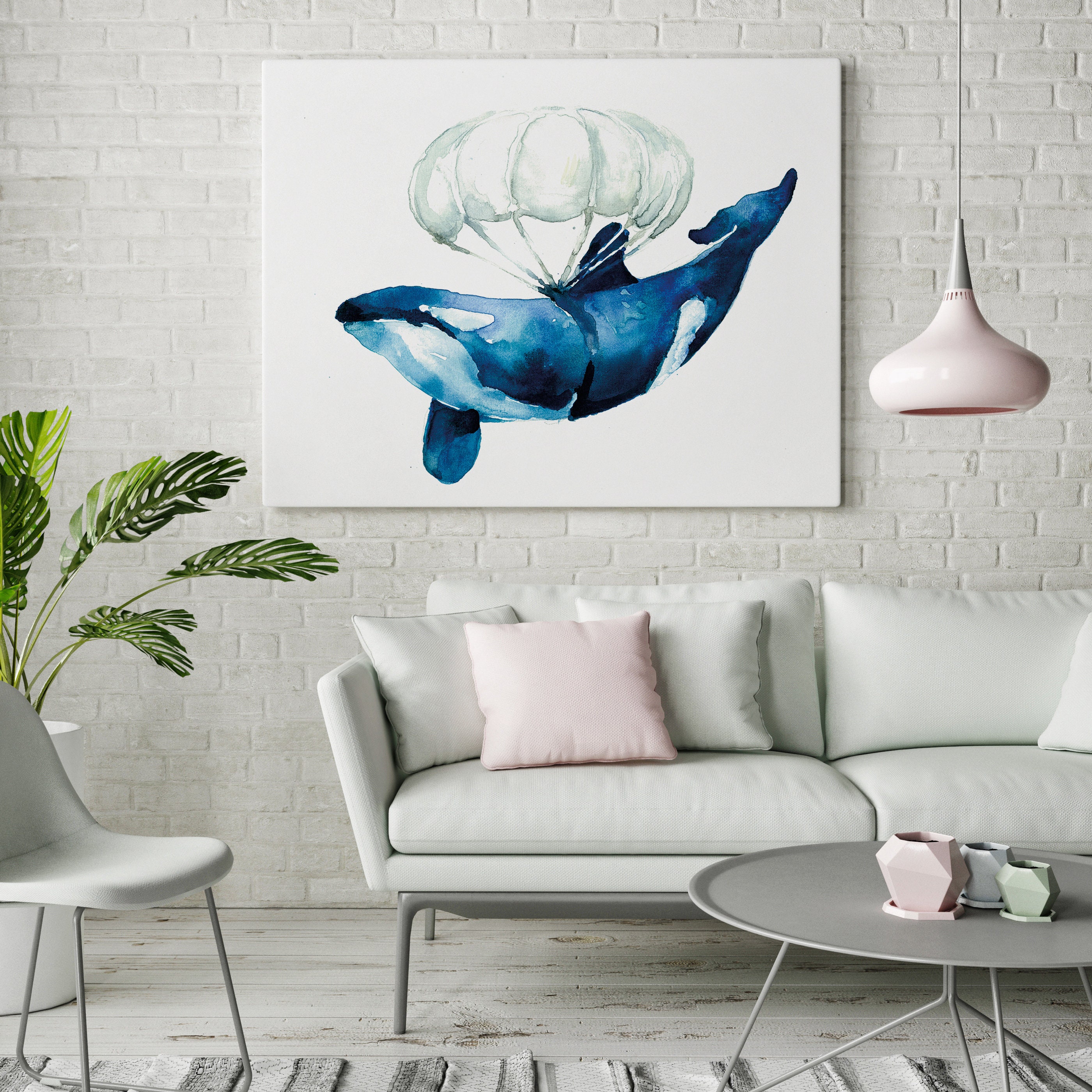 Orca, 29,7x42 Cm, Whale, Wal, Nursery Deco, Art, Office Deco, Best ...