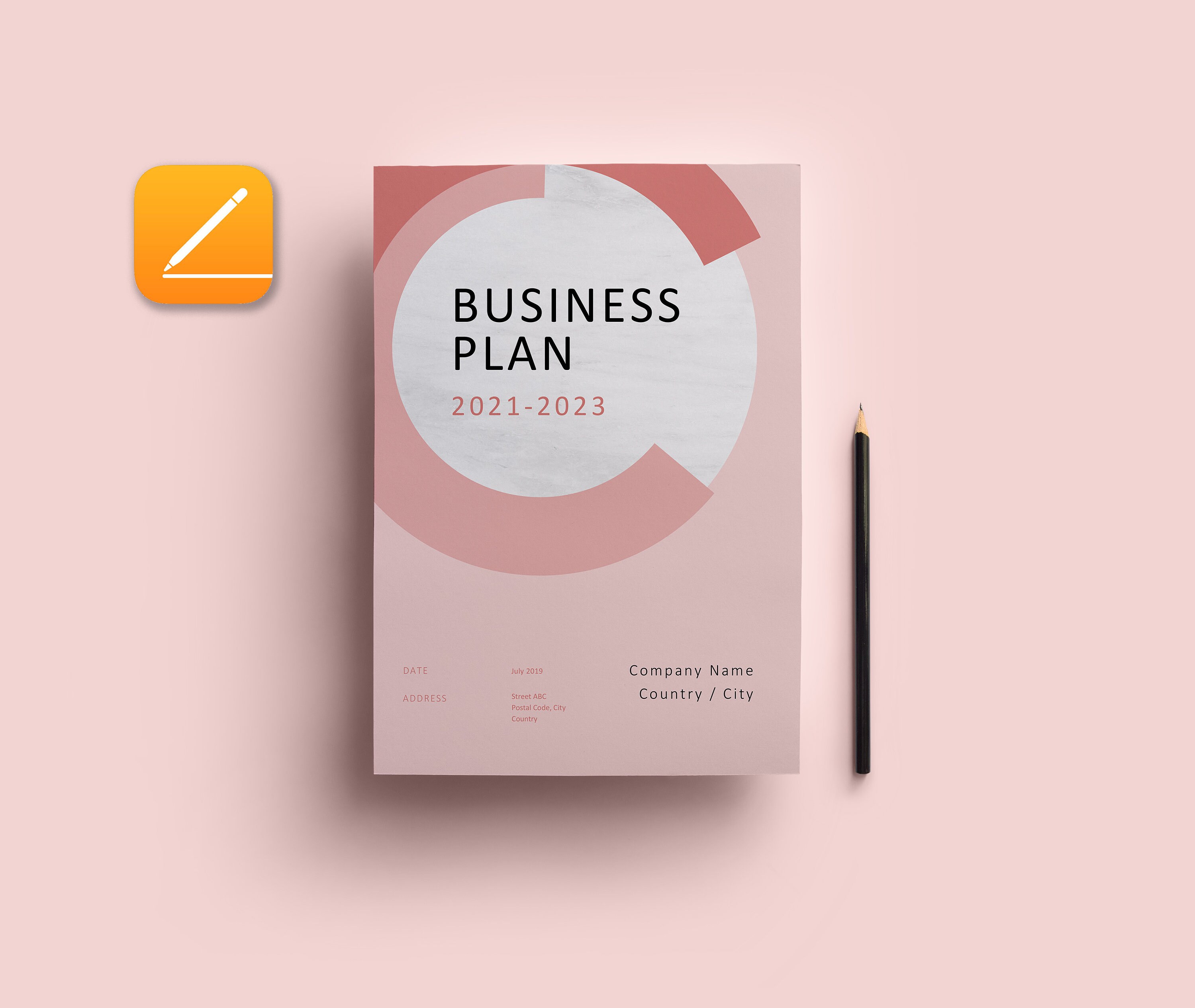 Business Plan Cover Design