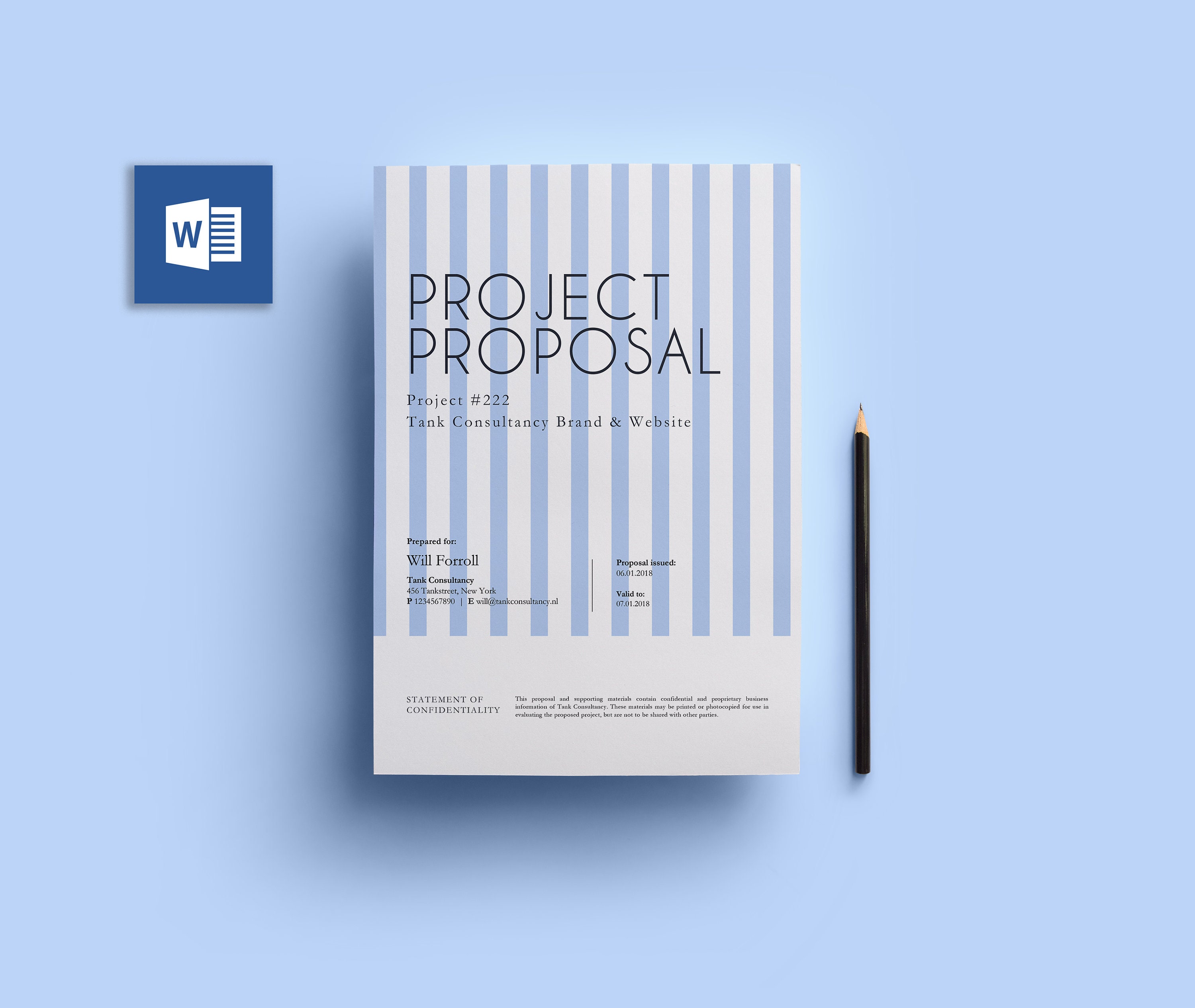 Business Project Cover Page