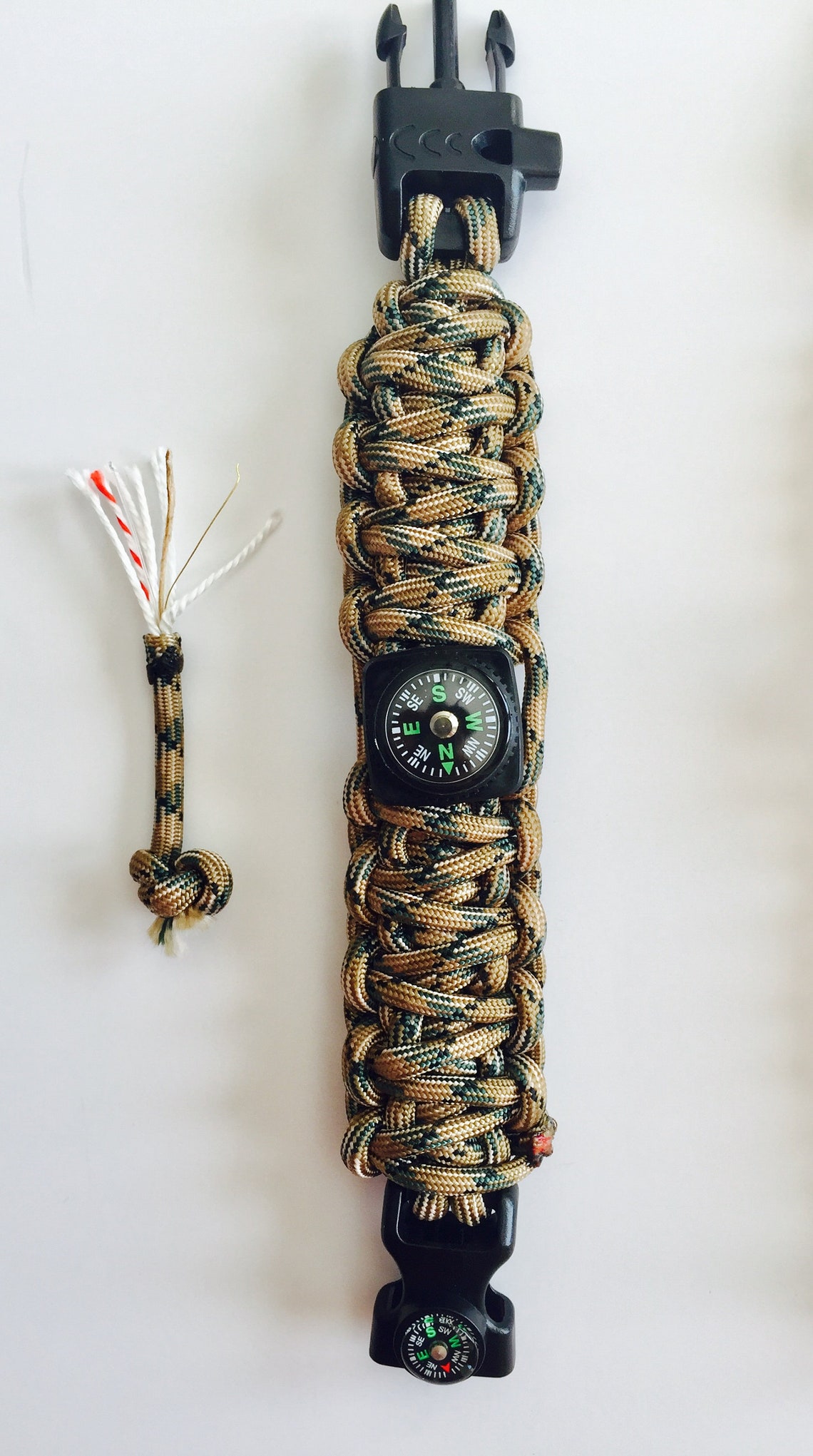 Handmade Paracord Ultimate Survival Bracelet - Etsy