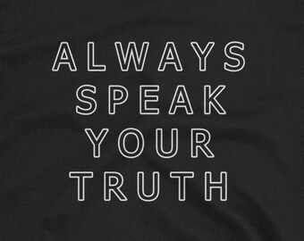 Speak your truth | Etsy