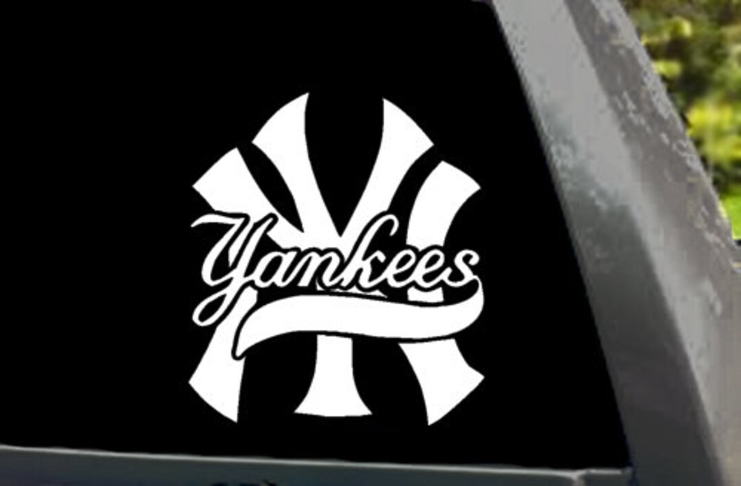 New York Yankees Window Wall Truck Laptop iPad Vinyl Sticker Decal - Etsy