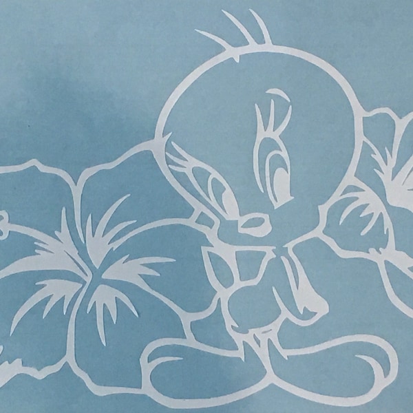 Tweety Bird Car Decal - Etsy