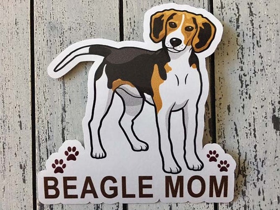 Electronics & Accessories Beagle Dog Outline Vinyl Decal Beagle Mom ...