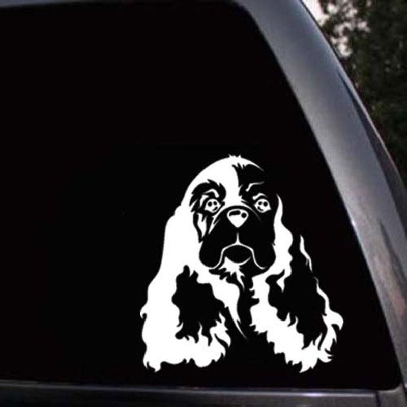 Cocker Spaniel Decal - Etsy