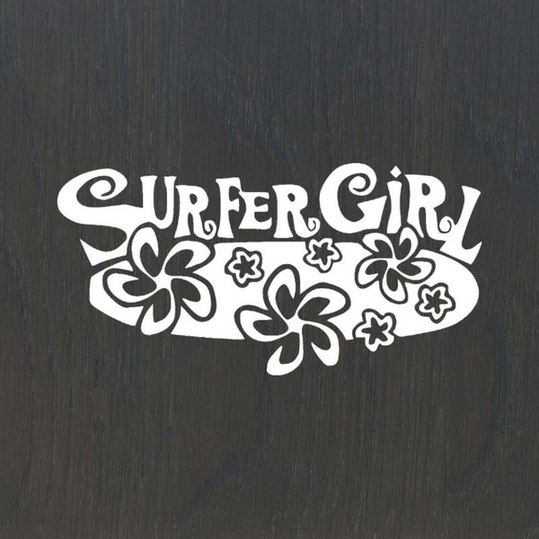 Plumeria Car Window Decal - Etsy