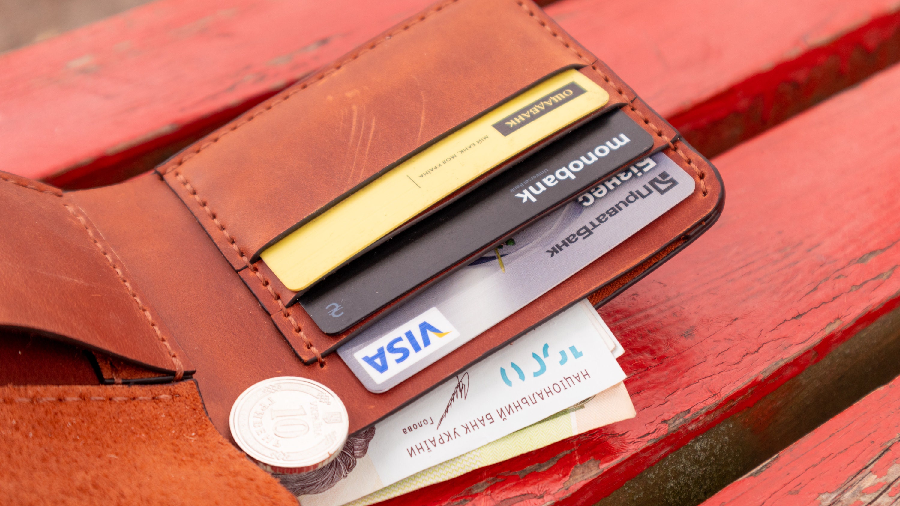 Wallet PDF Sewing Pattern, Simple and Durable Leather Wallet, Bifold ...