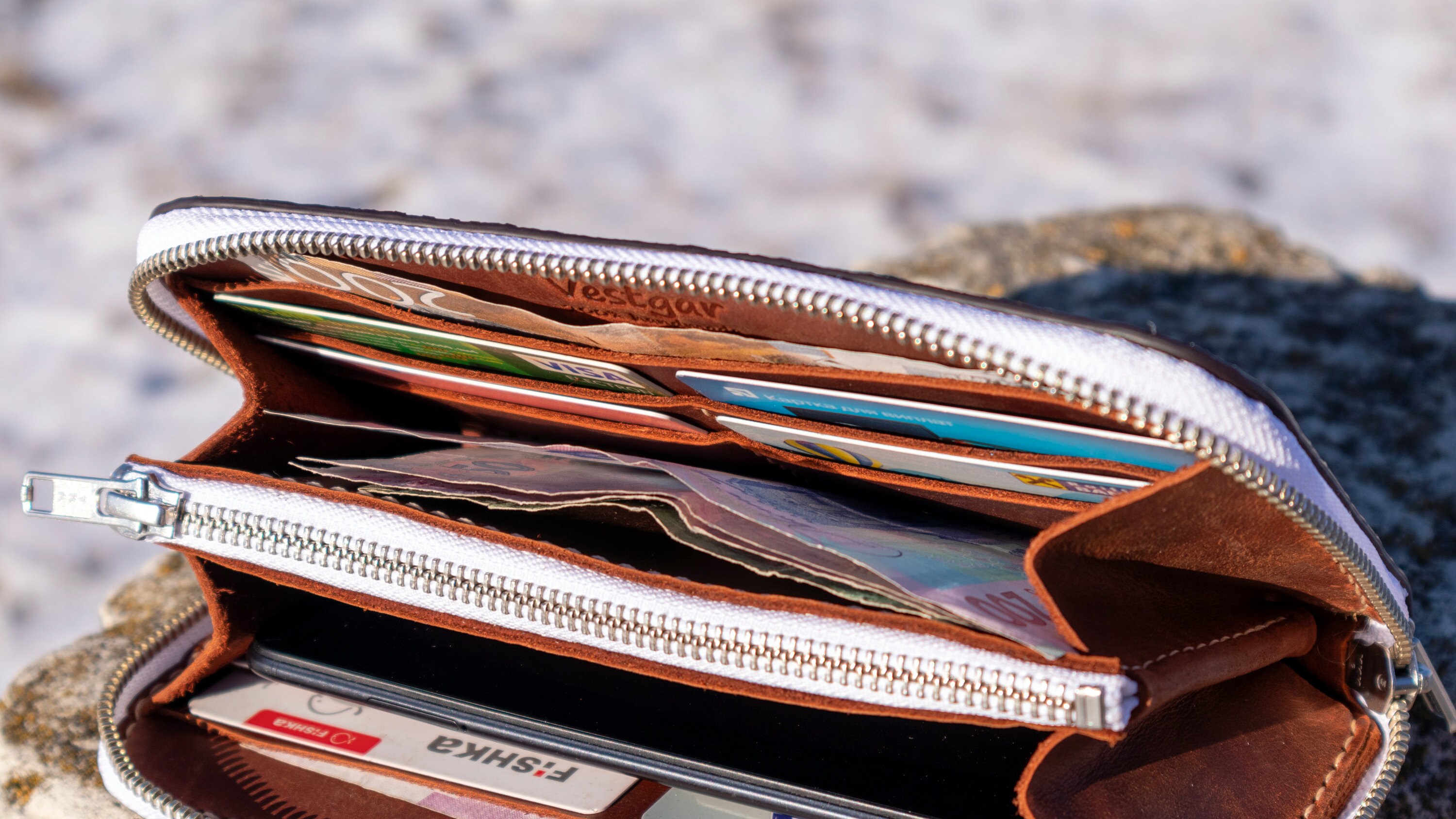 Leather Zip Wallet PDF Sewing Pattern, Purse, Long Wallet, Wallet With ...