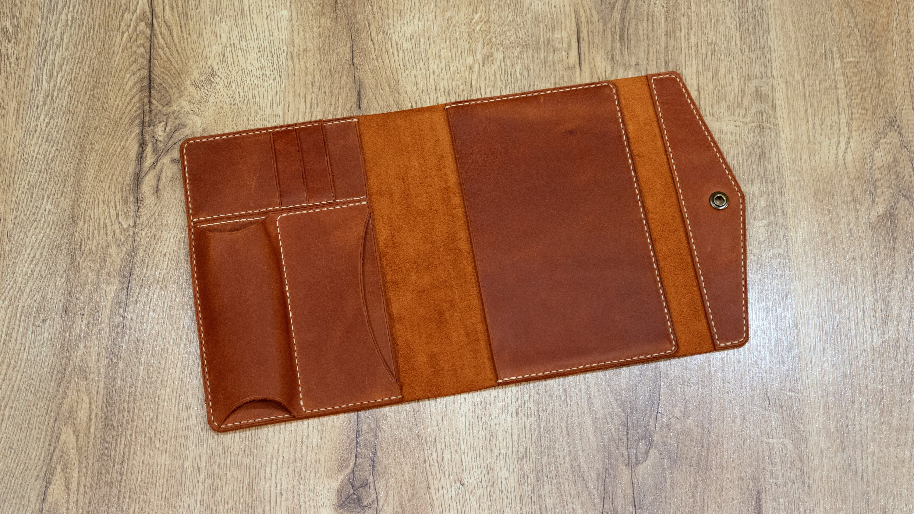 Leather A5 Diary Cover PDF Sewing Pattern, Leather Cover for Books ...