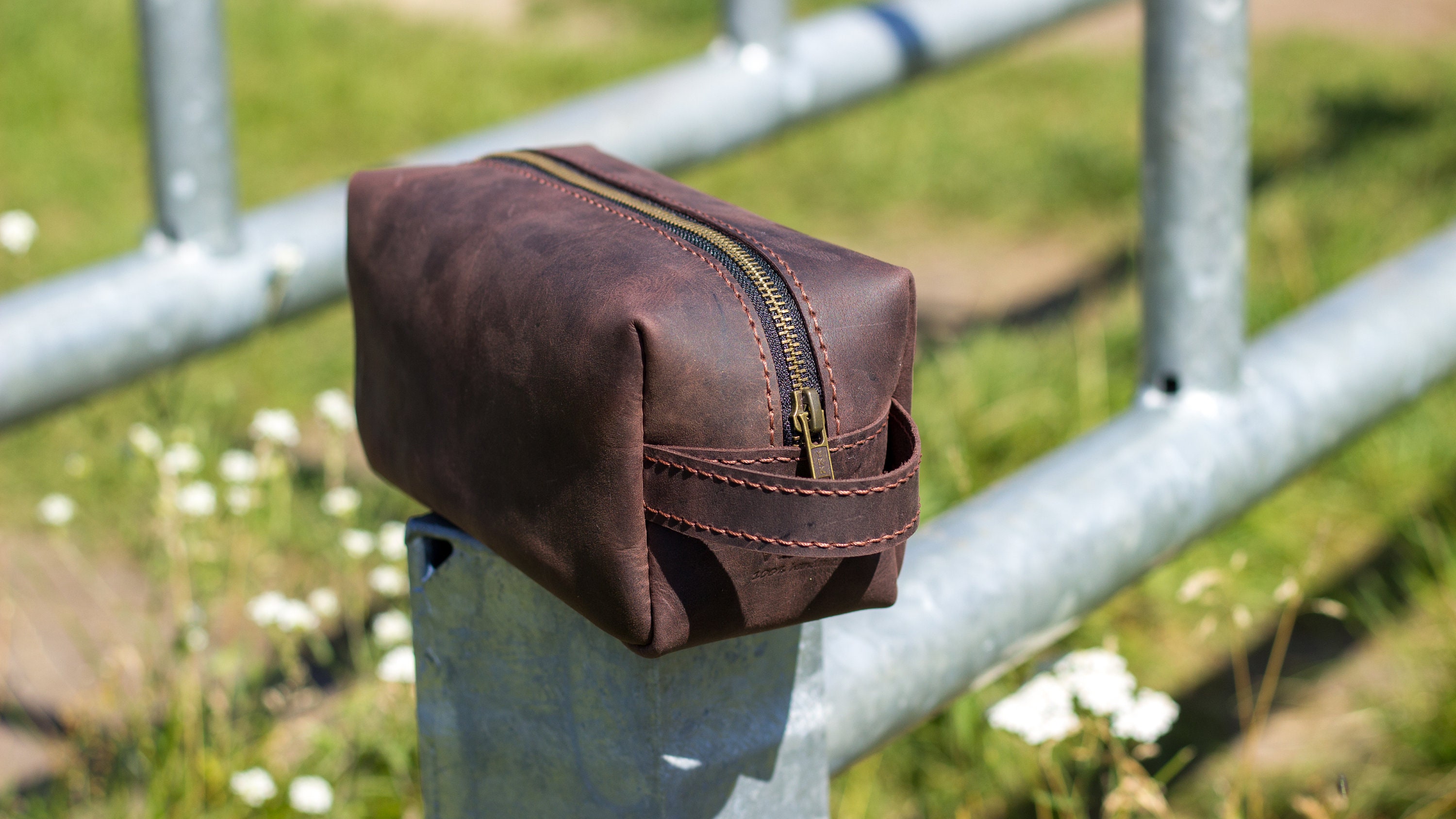 Cosmetics Dopp Kit PDF Sewing Pattern, Leather Dopp Kit, Toiletry Bag ...