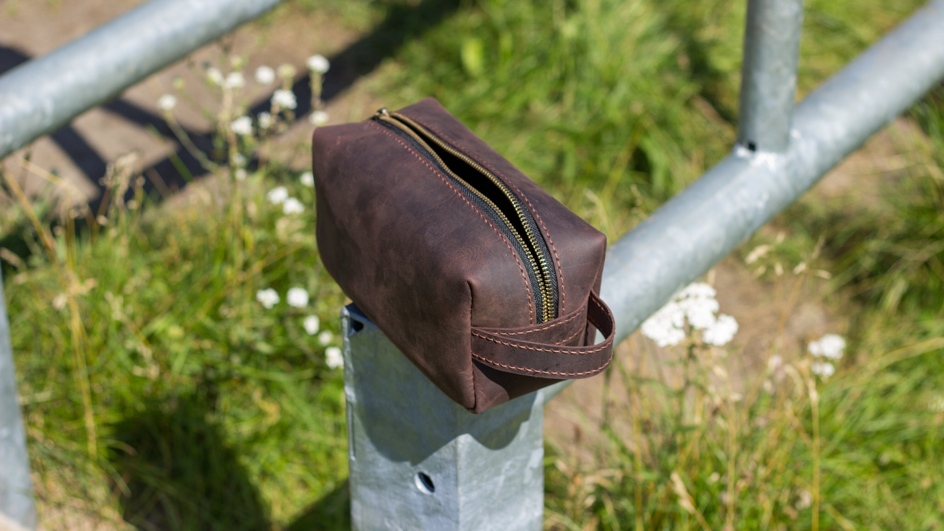 Cosmetics Dopp Kit PDF Sewing Pattern, Leather Dopp Kit, Toiletry Bag ...