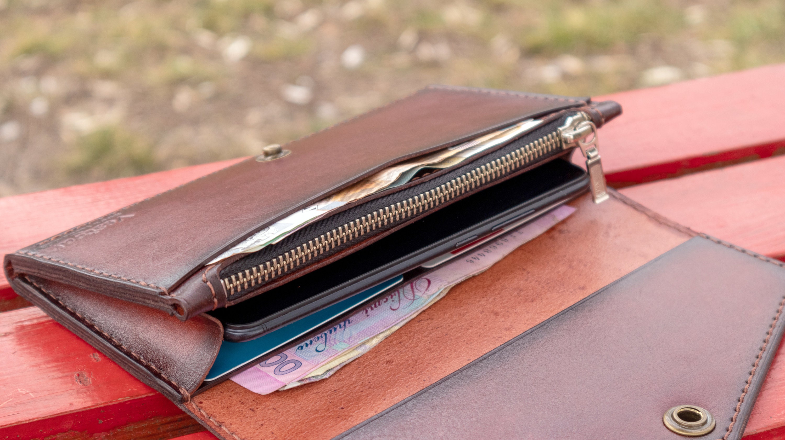 Long Wallet PDF Sewing Pattern, Purse, Big Wallet, Wallet With Zipper ...