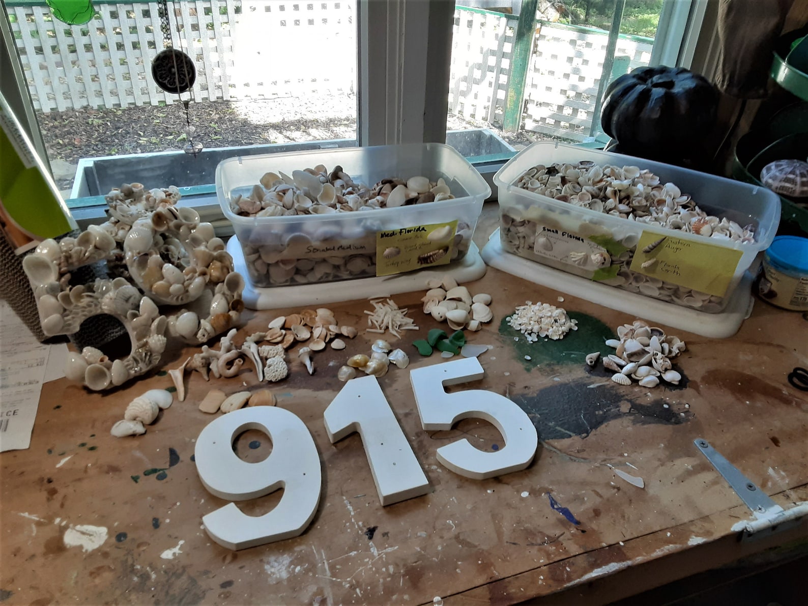 Shell Address Plaque - Etsy
