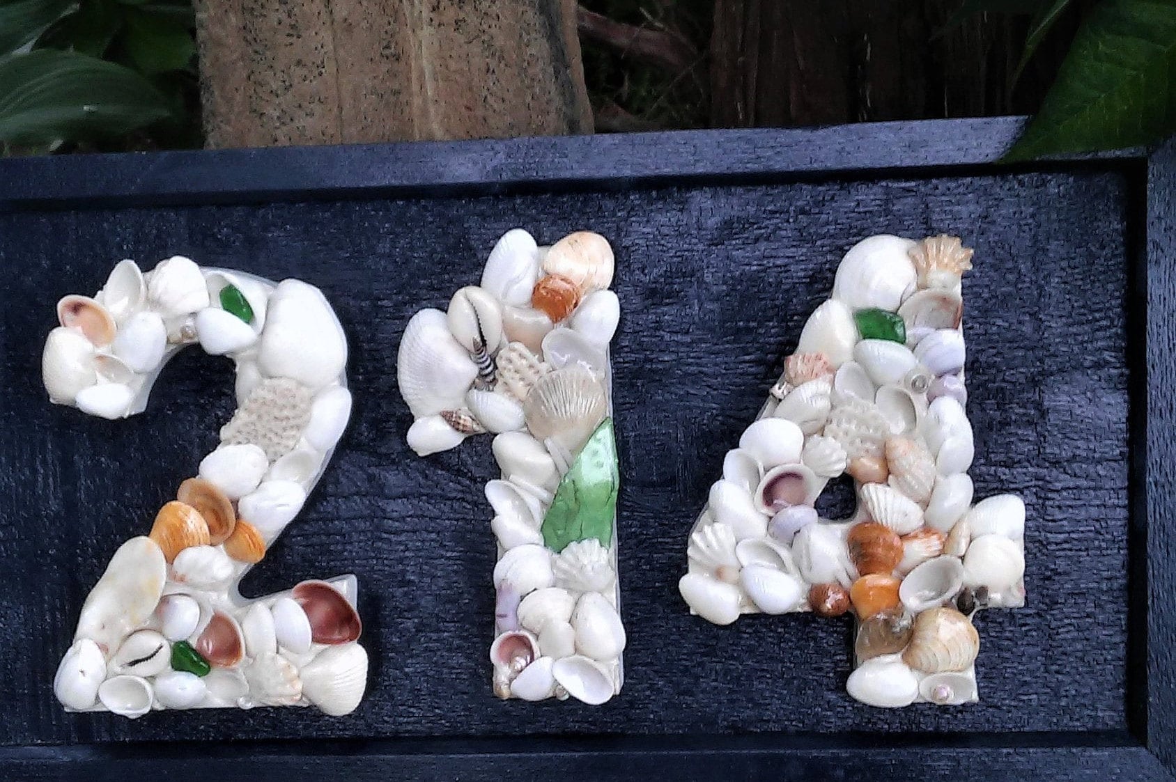 Shell Address Plaque - Etsy