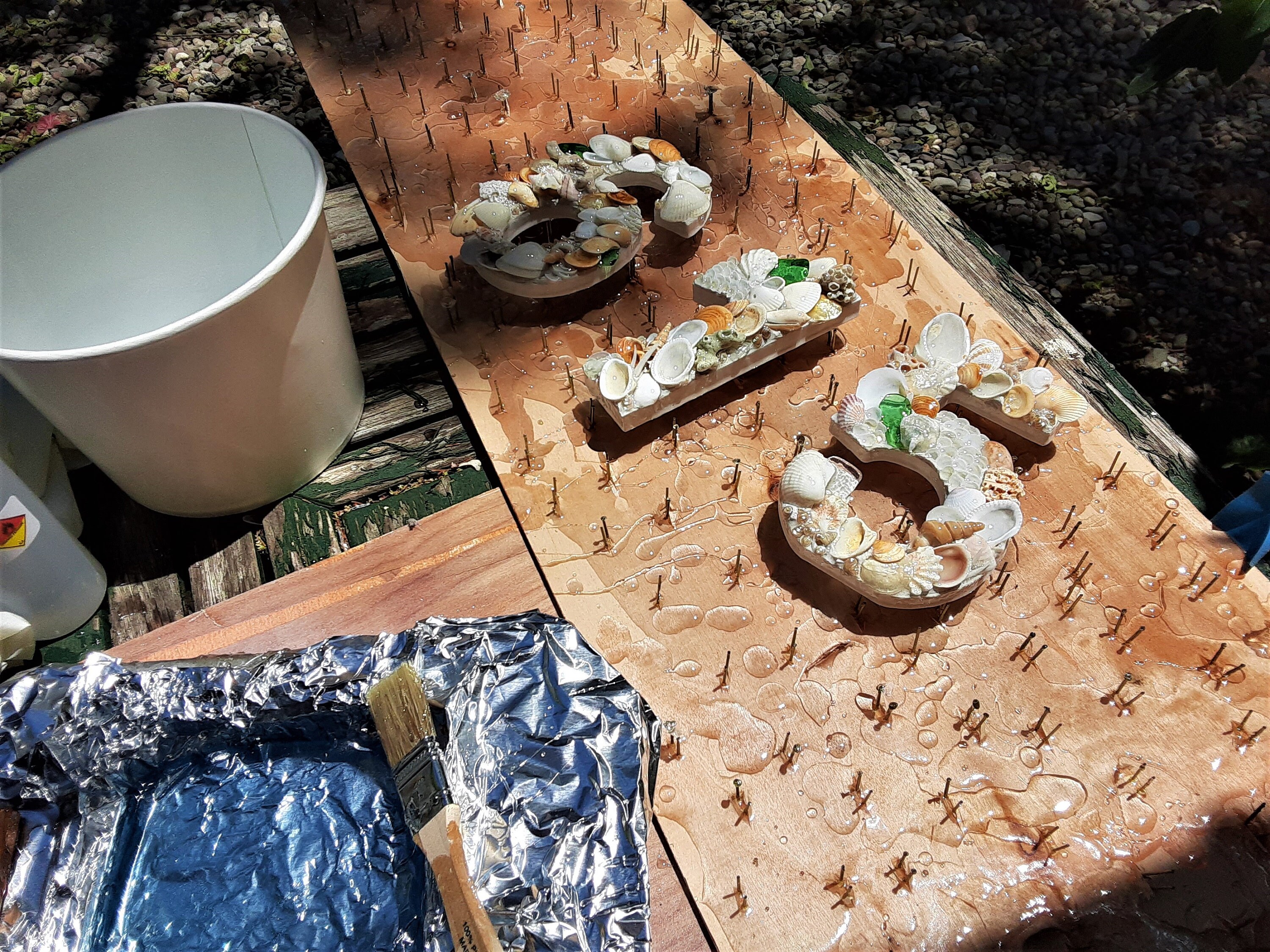 Shell Address Plaque - Etsy