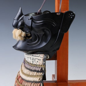Vintage Japanese Samurai Menpo wearable Product Tsushima - Etsy