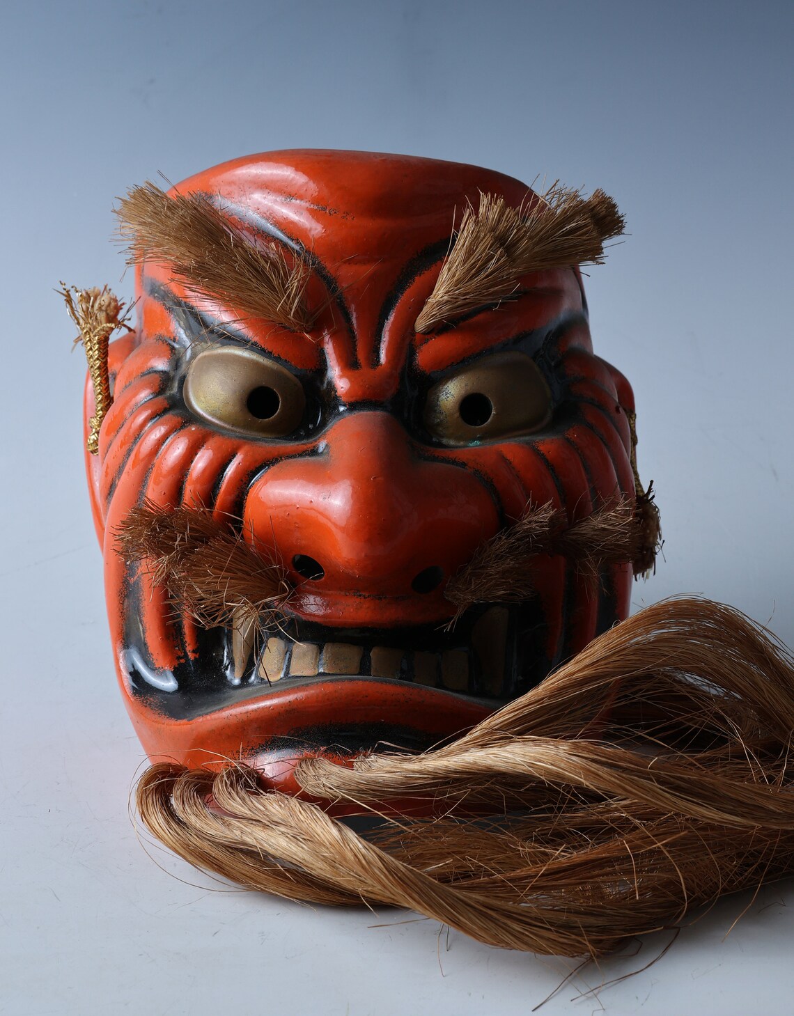 Old Vintage Japanese Porcelain Noh Mask kagura Buddhism Mask - Etsy