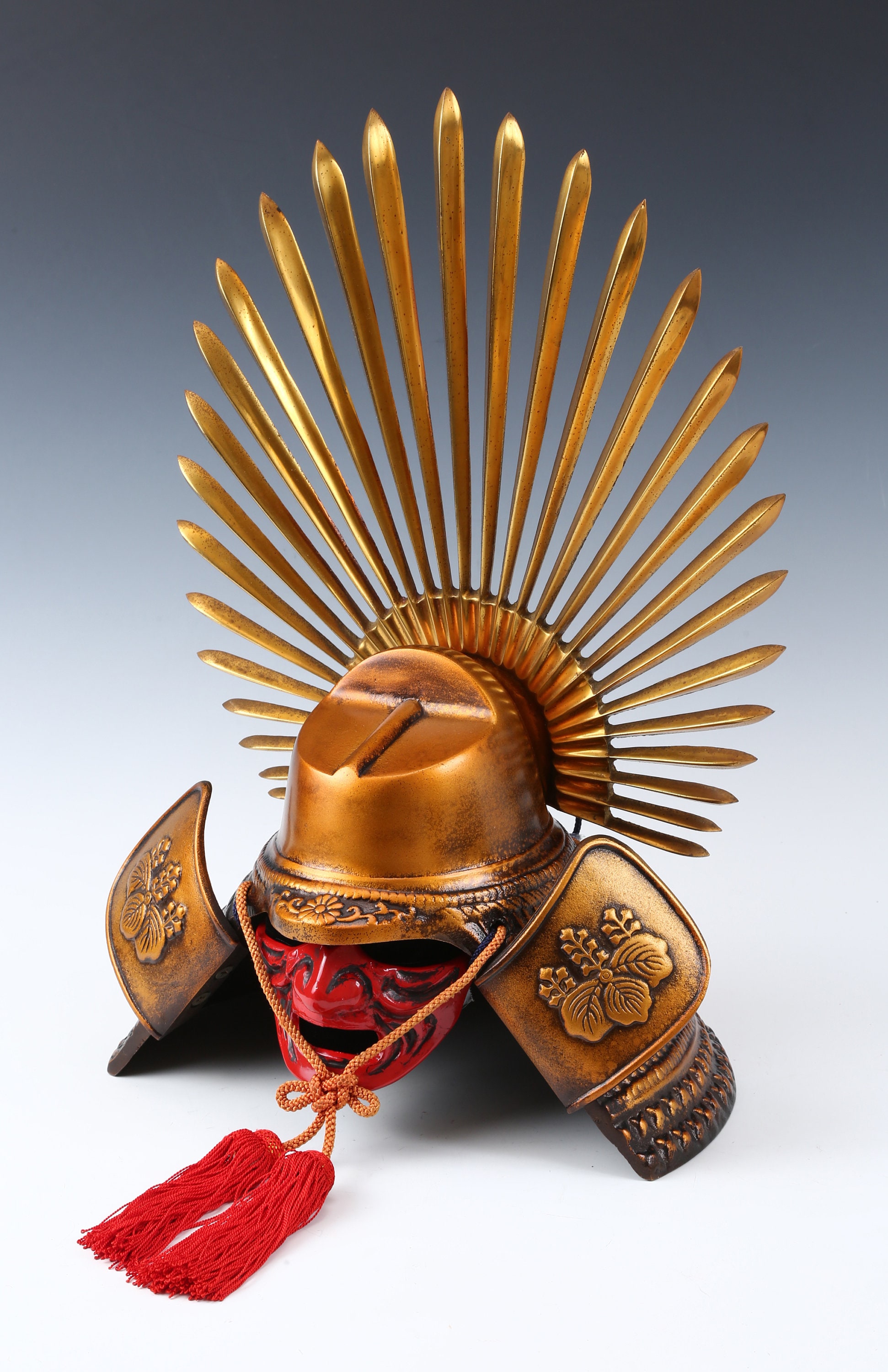 Japanischer Massiver Samurai Helm Hideyoshi es Kabuto mit | Etsy