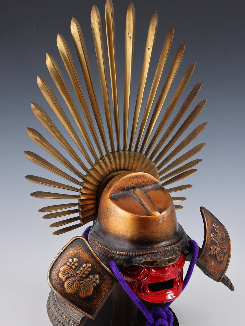 Japanese Old Vintage Samurai Helmet hideyoshi's Kabuto - Etsy