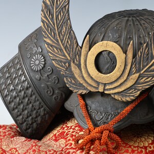 Japanese Old Vintage Samurai Helmet TOKUGAWA IEYASU Rare - Etsy