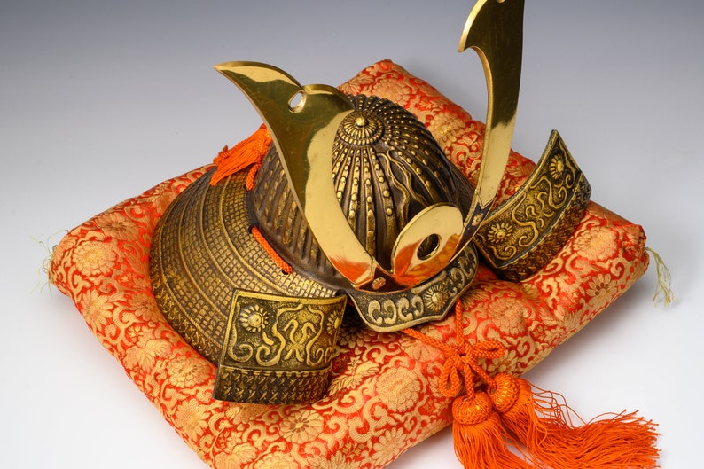 Massive Japanese Samurai Helmet oda Nobunaga Helmet Tsushima - Etsy