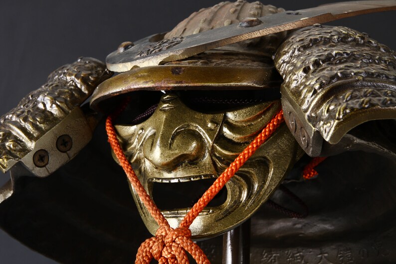 Samurai Helmet minamoto Zuisho Kabuto With a Mask - Etsy