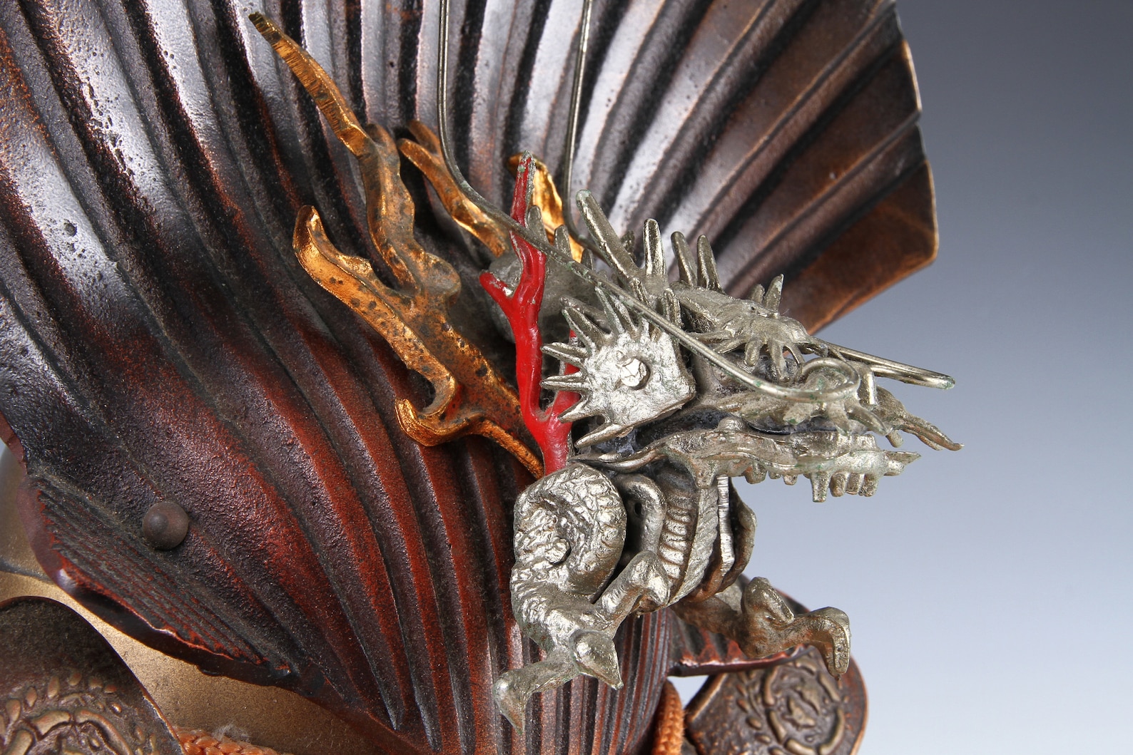 Massive Japanese Samurai Helmet Itara shellfish Super Rare | Etsy