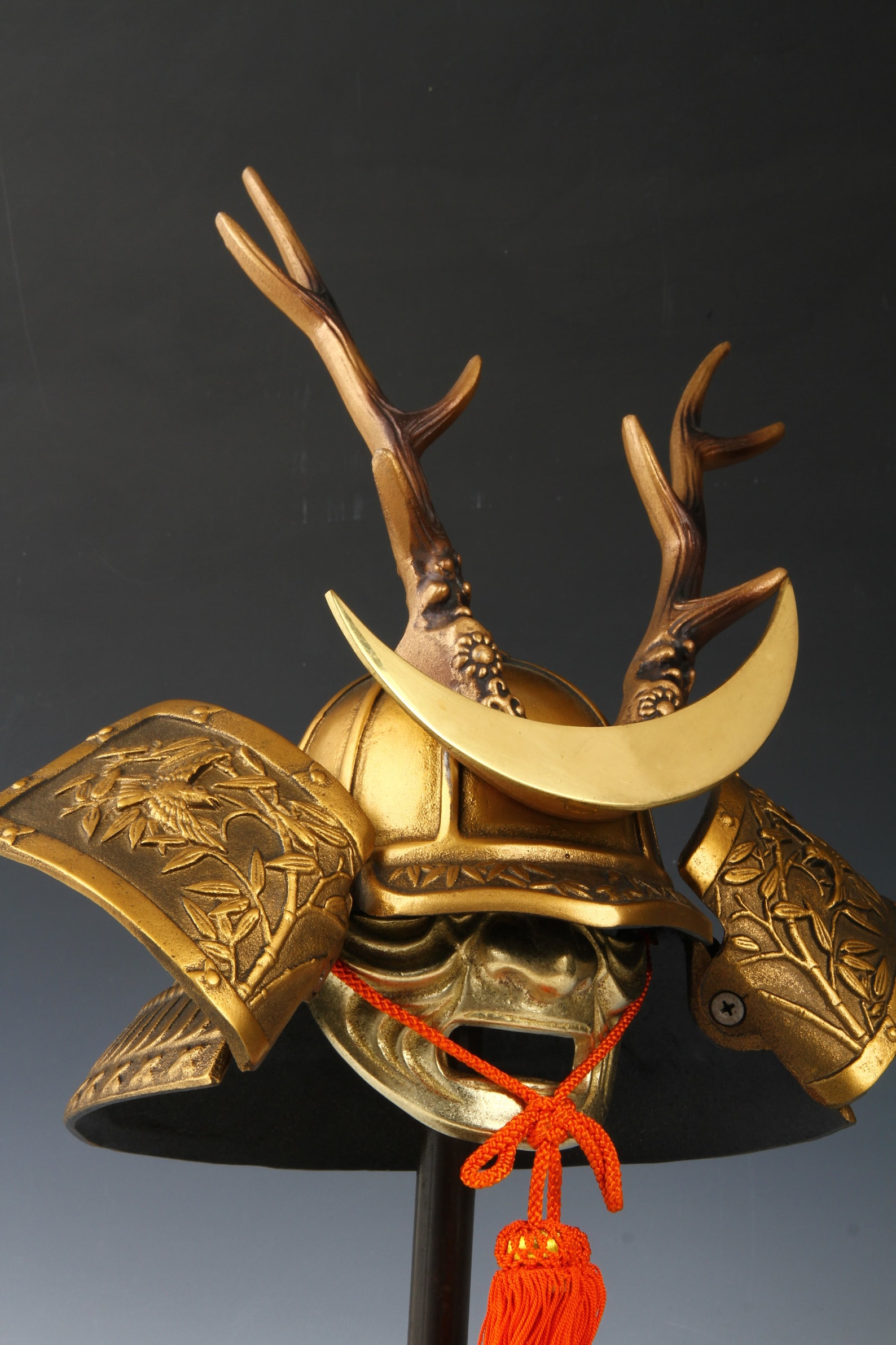 Japanese Samurai Helmet Middle Size shikanosuke Kabuto With a - Etsy