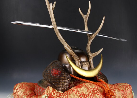 Japanese Beautiful Samurai Helmet shikanosuke Kabuto With a - Etsy