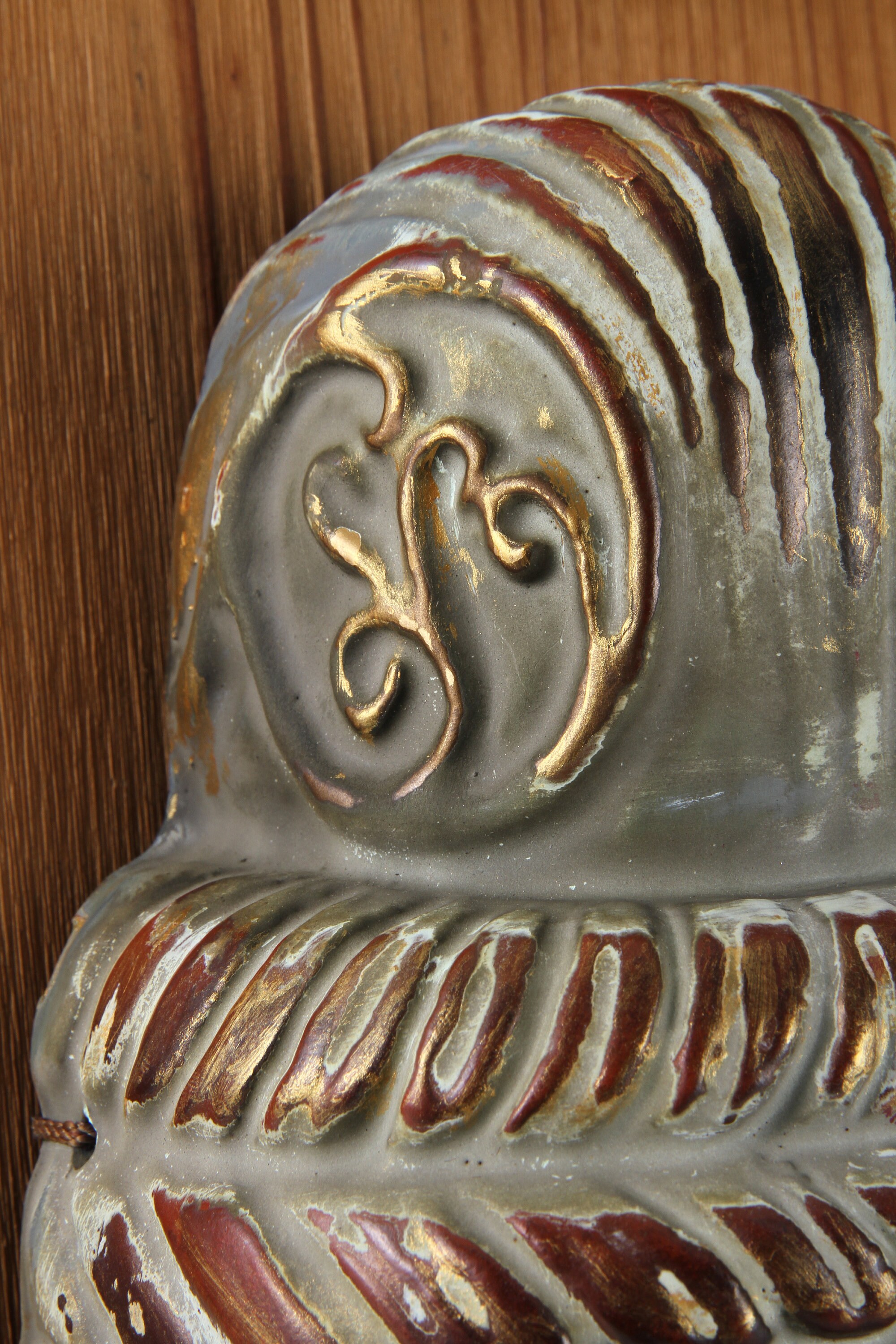 Old Vintage Beautiful Paper Clay Buddhism Mask holy Kannon | Etsy