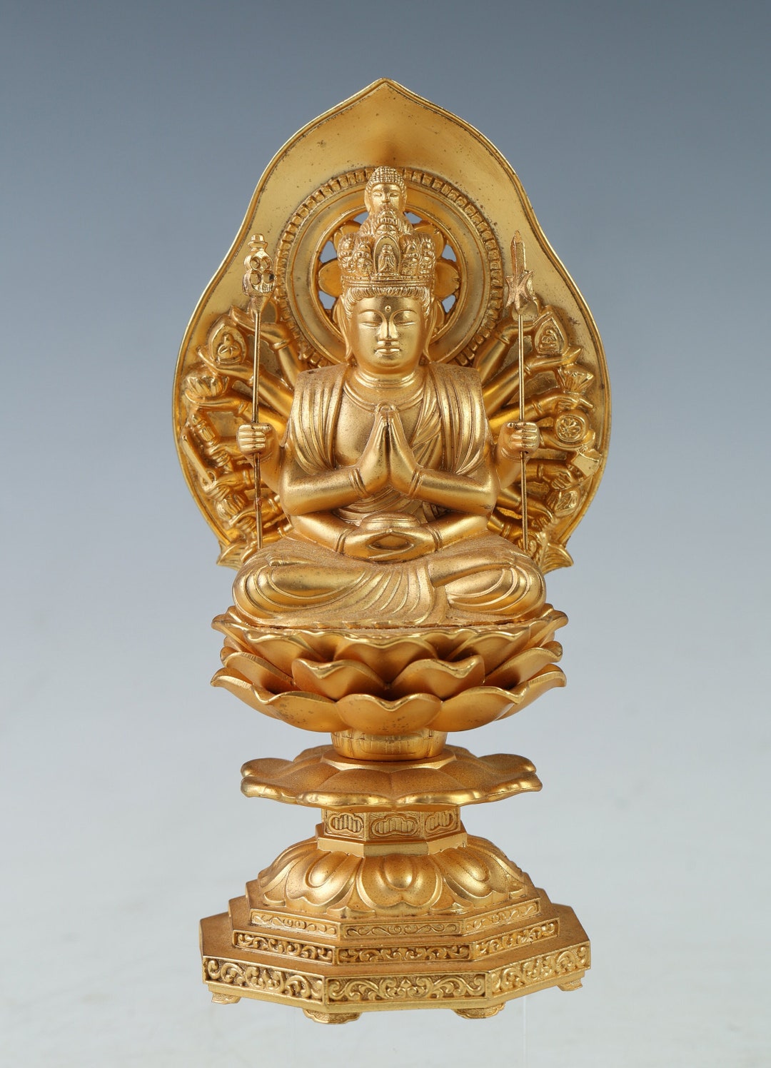 Japanese Old Vintage Buddhism senju Kannon Bodhisattva High Quality ...
