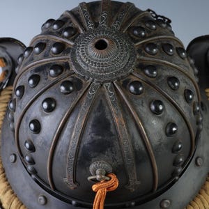 Japanese Old Vintage Samurai Wearable Kabuto Helmet With a Mask ...