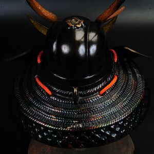 Vintage Japanese Samurai Helmet -shikanosuke Kabuto With a Mask ...
