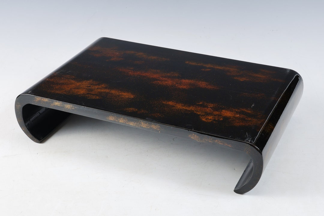 Japanese Beautiful Vintage Traditional Wooden Flower Base KYOTO middle ...