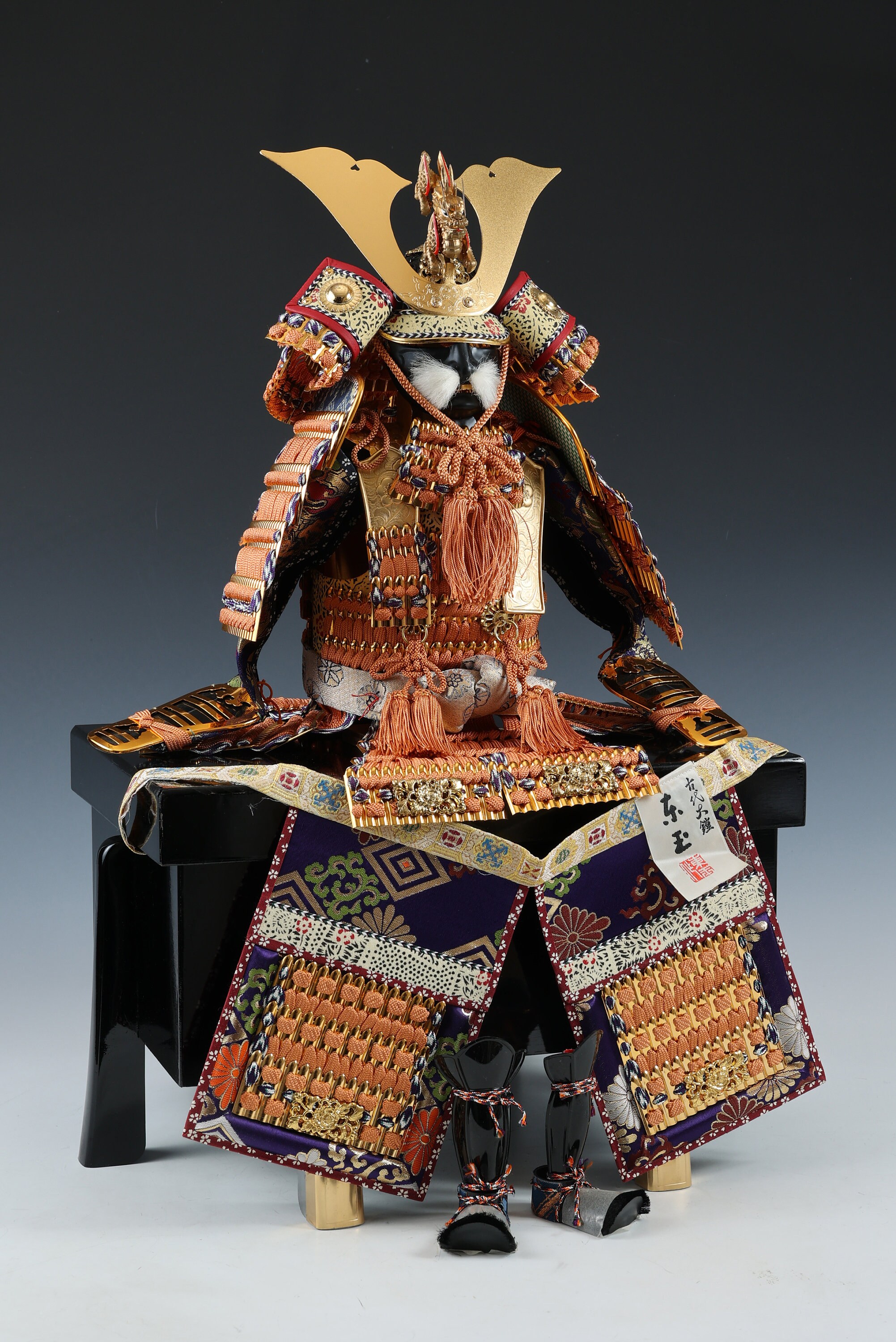 Japanese Beautiful Old Vintage Samurai Figure Doll -tadayasu Product ...