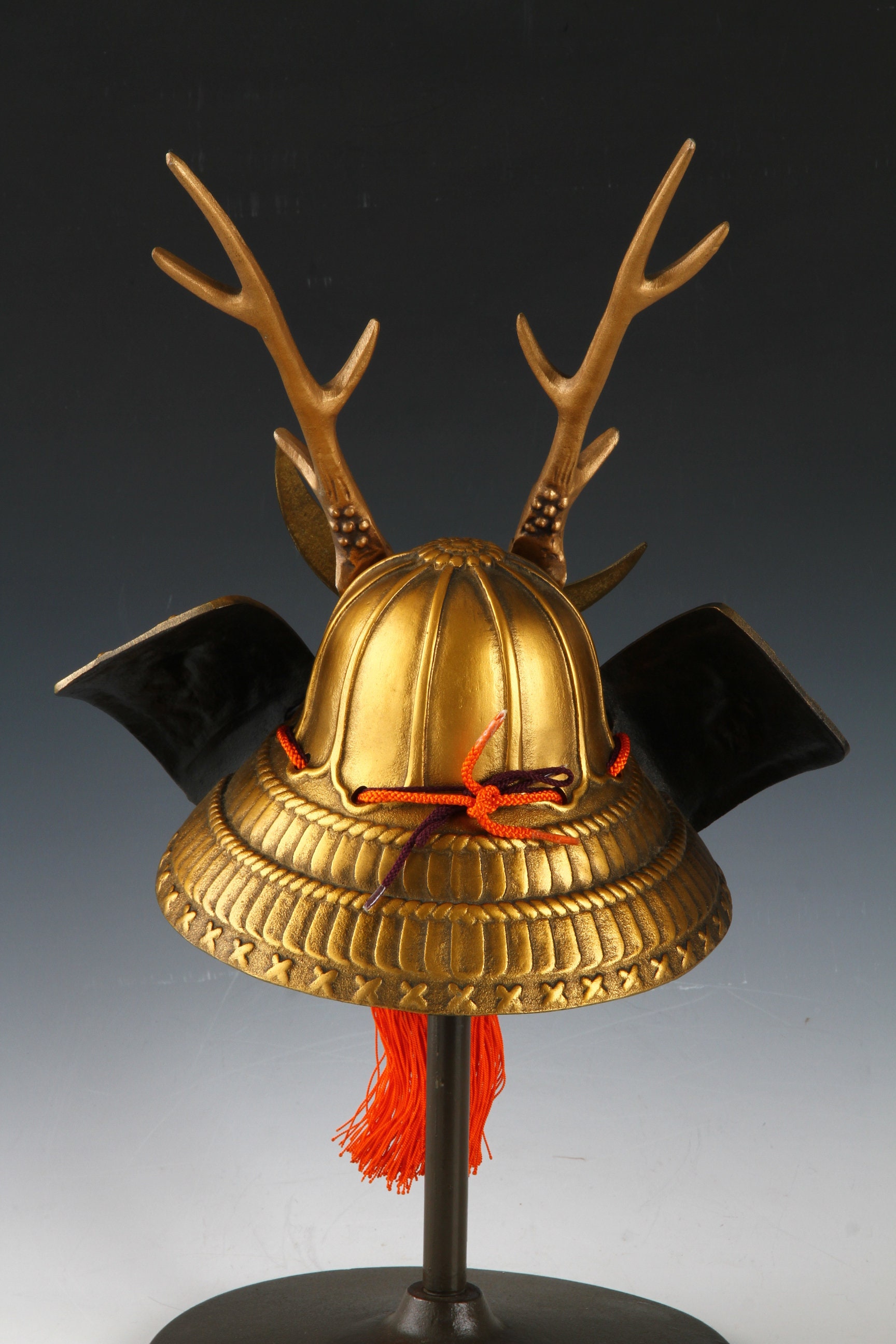 Japanese Samurai Helmet Middle Size shikanosuke Kabuto With a | Etsy