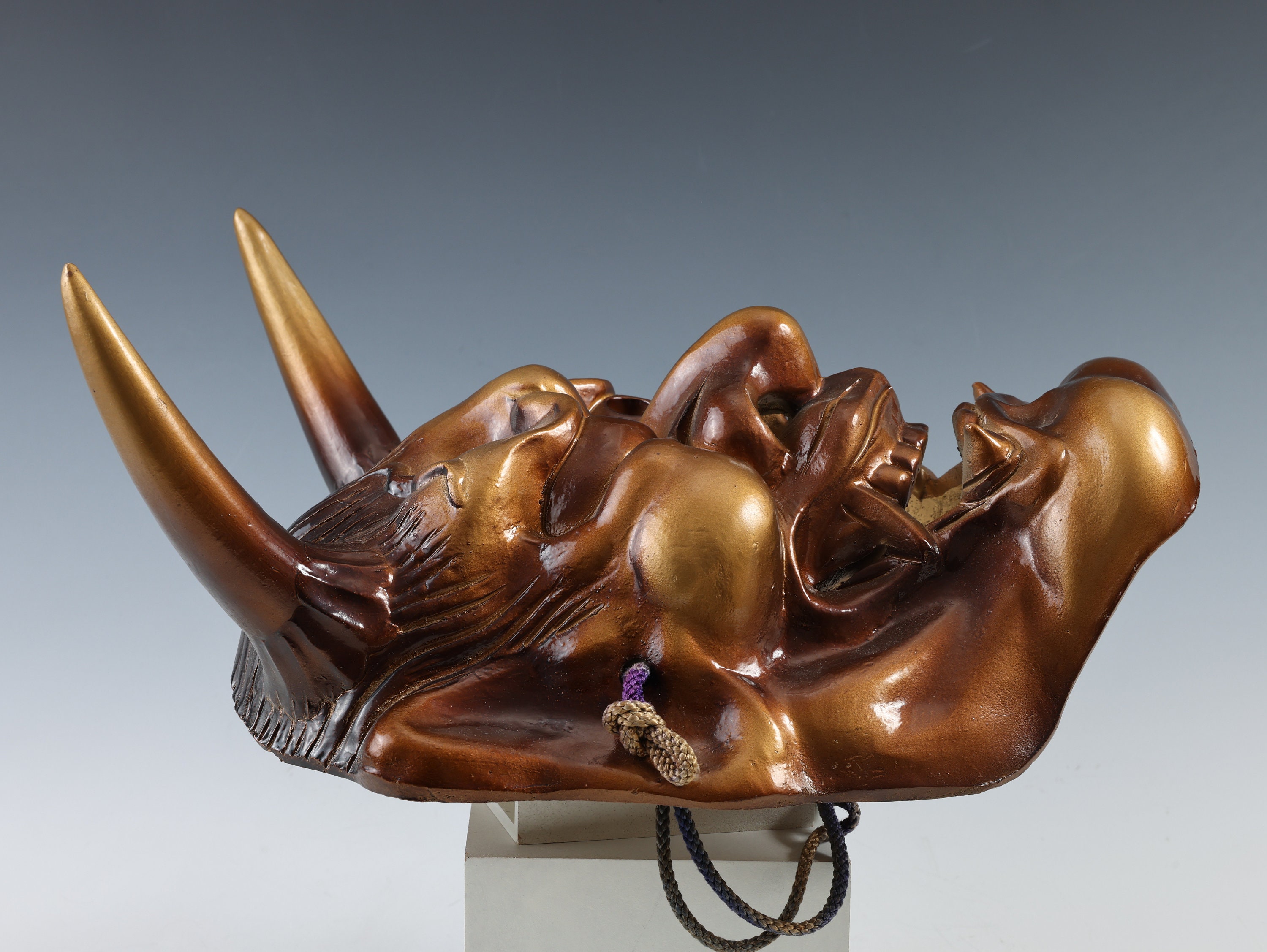 Japanese Porcelain Noh Mask Hannya jealousy Woman 般若 Very - Etsy