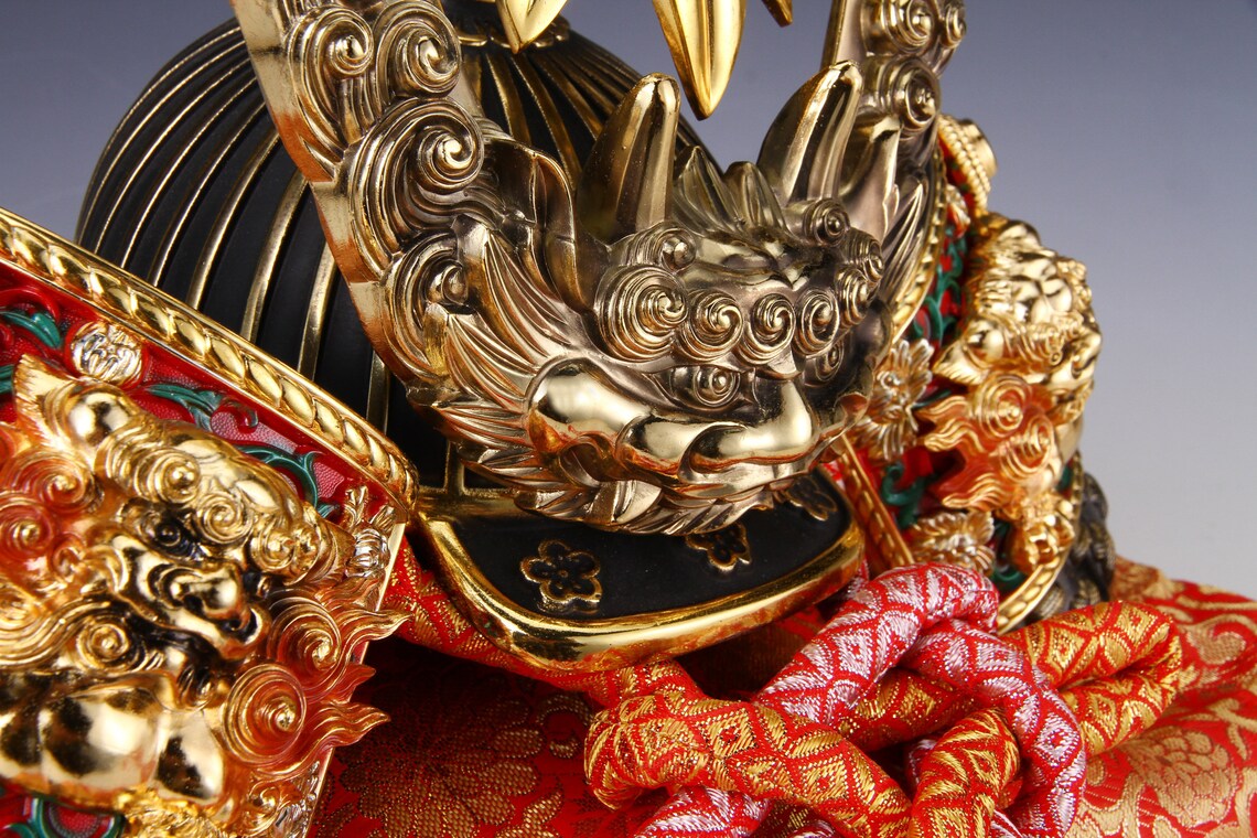 Japanese Fabulous Samurai Helmet yoshitsune Kabuto - Etsy