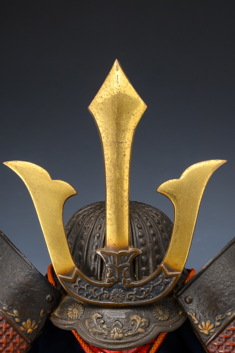 Old Vintage Japanese Samurai Helmet kusunoki Masashige - Etsy