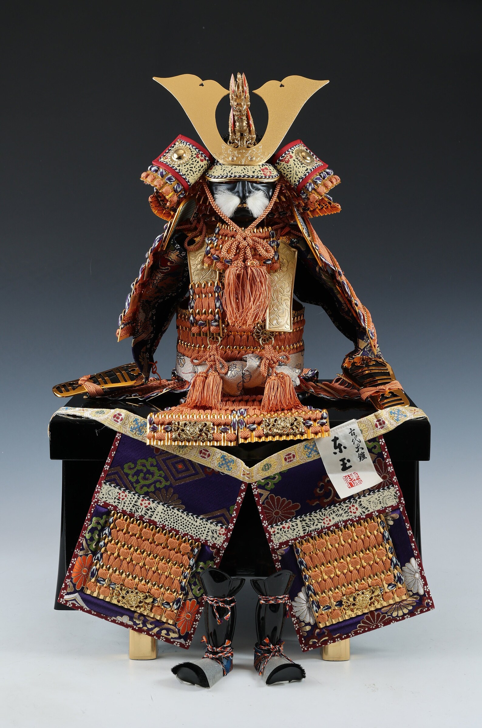 Japanese Beautiful Old Vintage Samurai Figure Doll -tadayasu Product ...