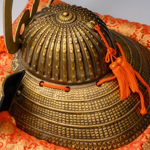 Massive Japanese Samurai Helmet -oda Nobunaga Helmet- Tsushima - Etsy