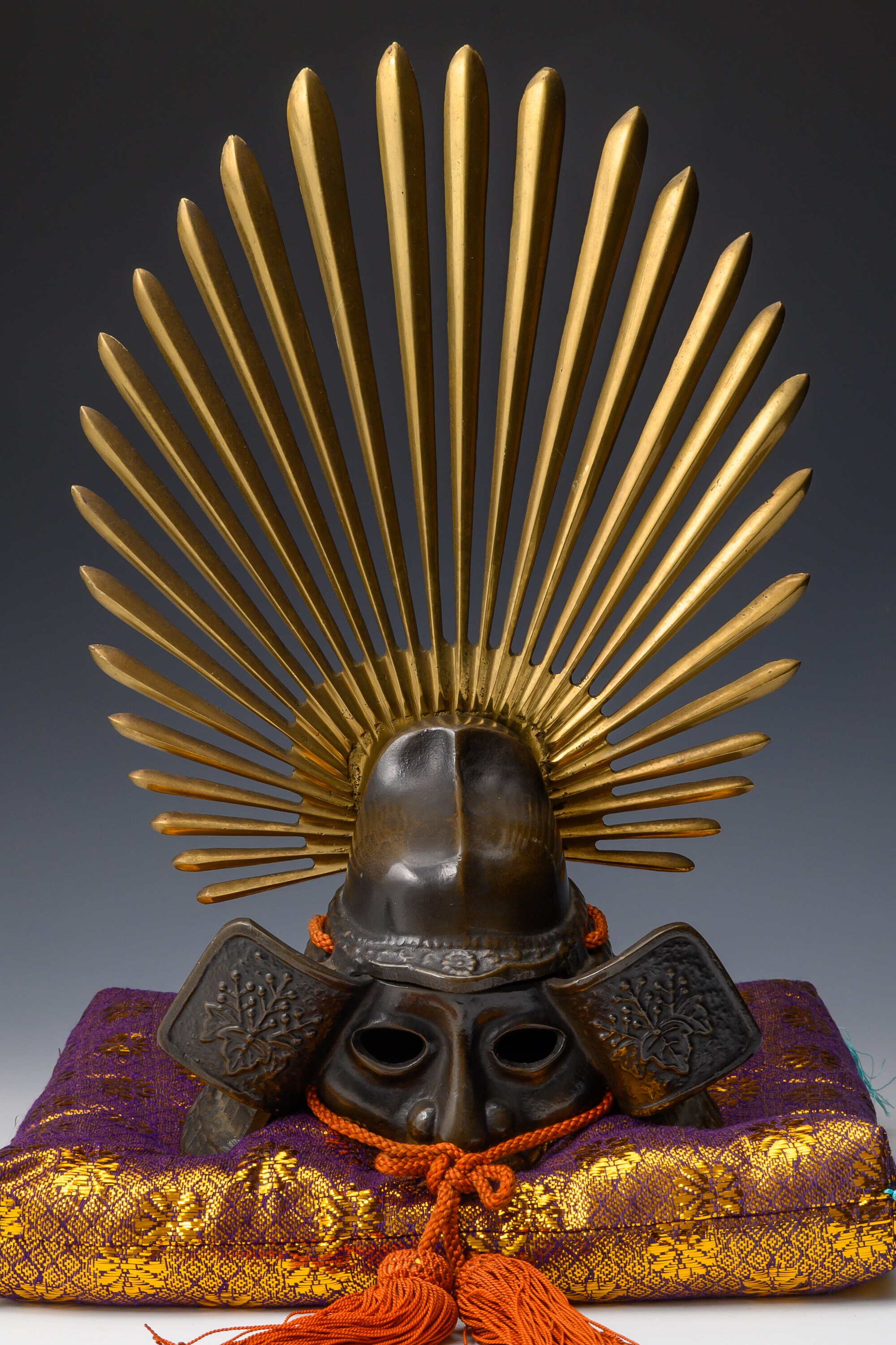 Samurai Helmet hideyoshi Small Size Helmet With a Traditional - Etsy