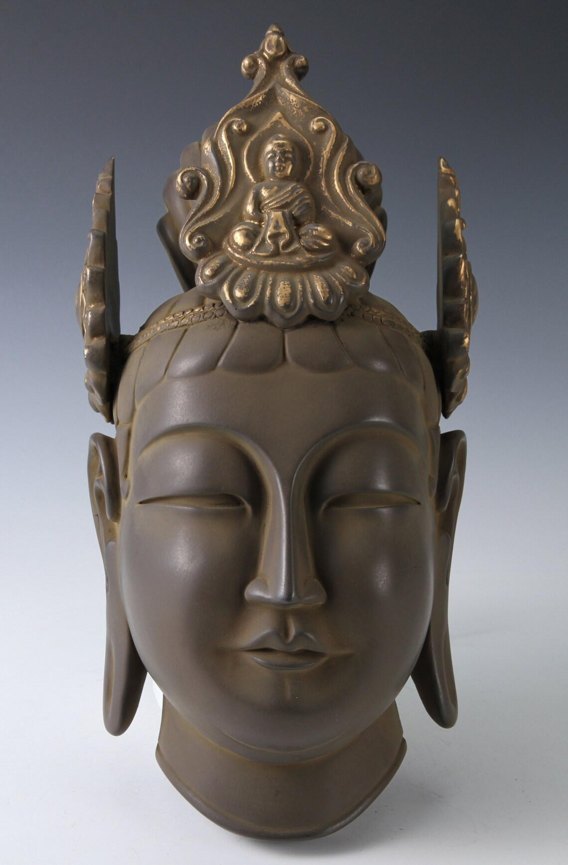 Beautiful Japanese Plaster Buddhism Mask Plaque dream - Etsy
